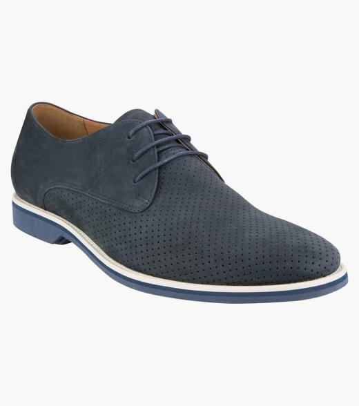 Calabria 3H Perf Perf Plain Toe Derby Florsheim Hybrids | Florsheim.co.nz
